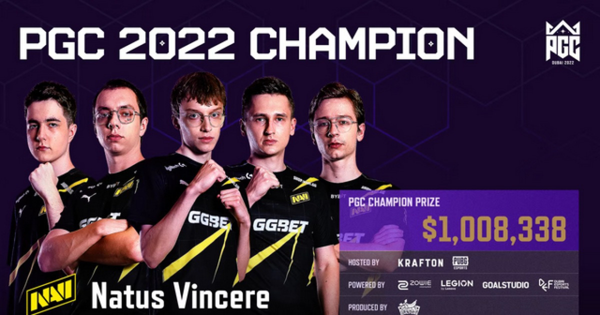 [PGC] NAVI, 17게이밍-TWIS 밀어내고 2022 시즌 챔피언 등극(종합)