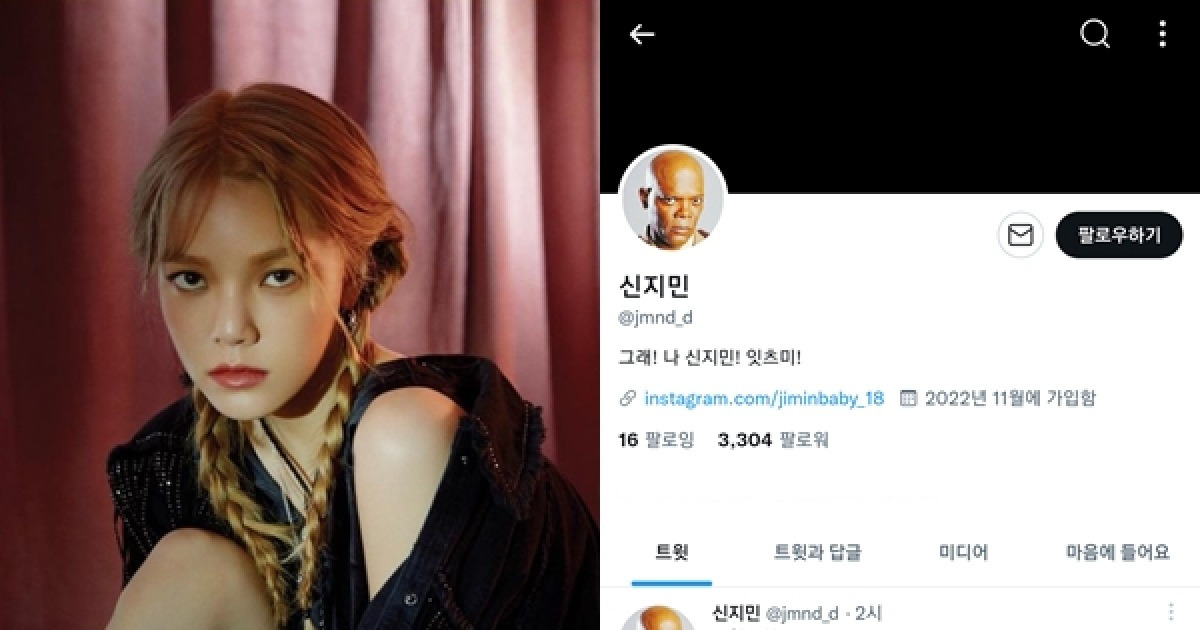 "닮은 꼴 인정?"… AOA 출신 지민, SNS 프로필 사진 '화제'