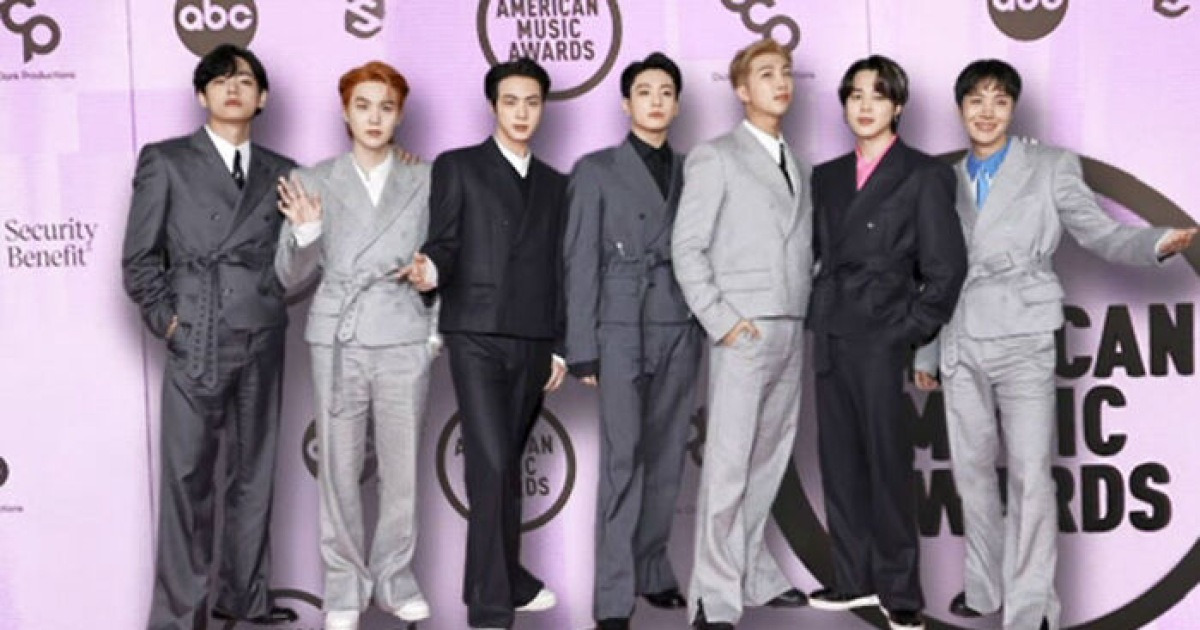 BTS, AMA 5년 연속 수상에 2관왕…'그래미'만 남아
