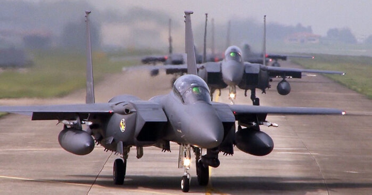 공군, KF-16 추락 사고로 '소링이글' 훈련 잠정 연기