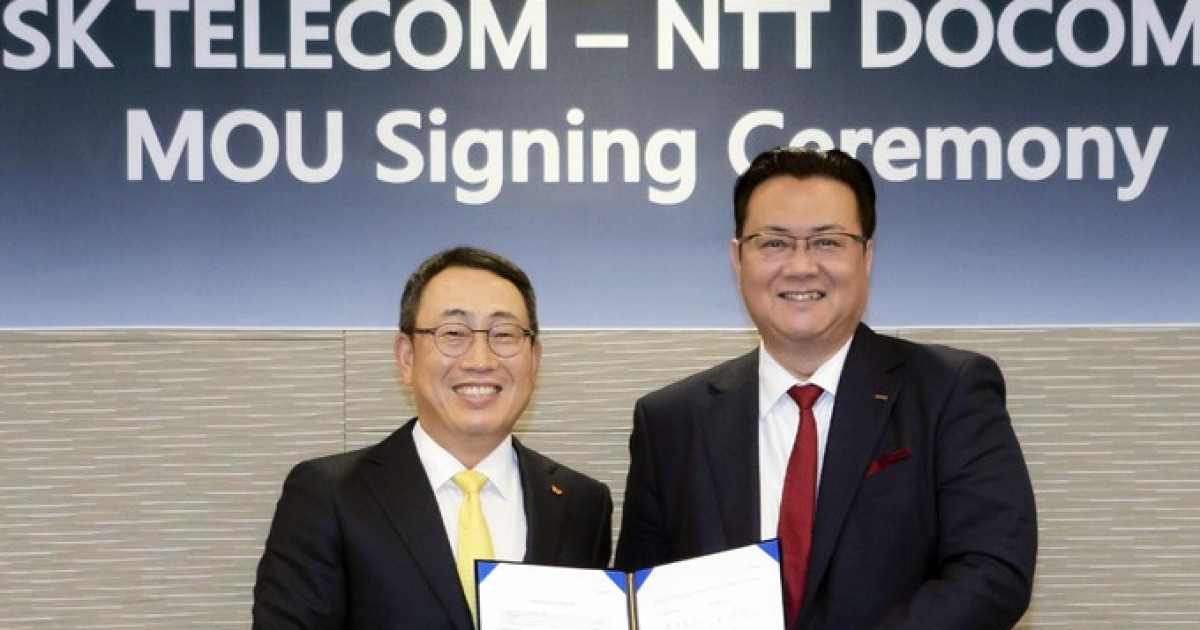 SKT-NTT도코모, 메타버스·6G·미디어 협력 나선다