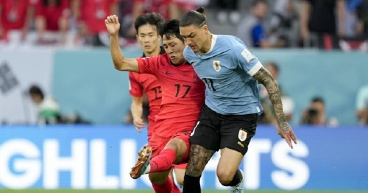 WCup Uruguay South Korea Soccer