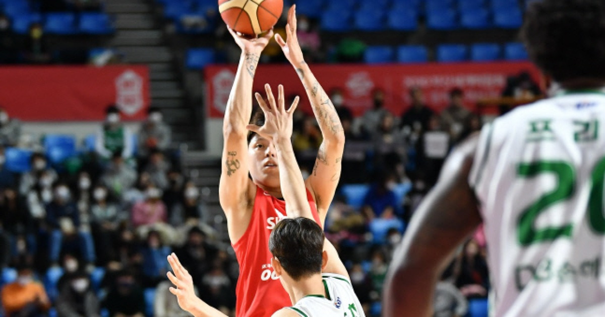 '최준용 23점' SK, DB에 짜릿한 4Q 역전 드라마...DB는 충격 6연패 [SS 잠실in]