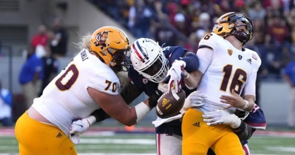 APTOPIX Arizona St Arizona Football