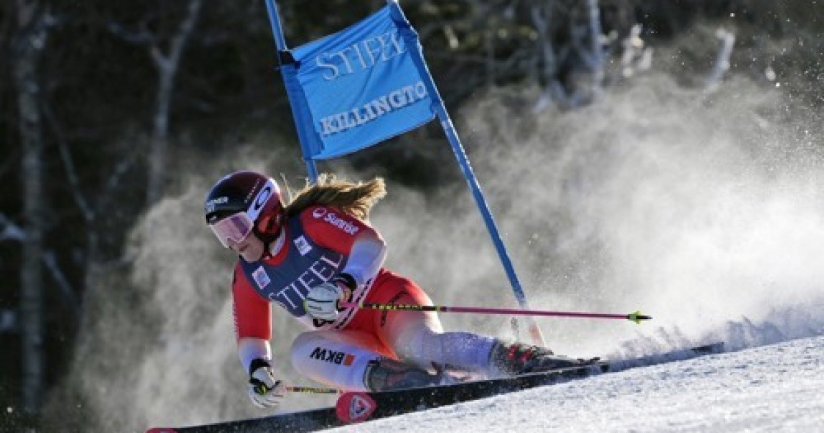 WCup Women Giant Slalom Skiing