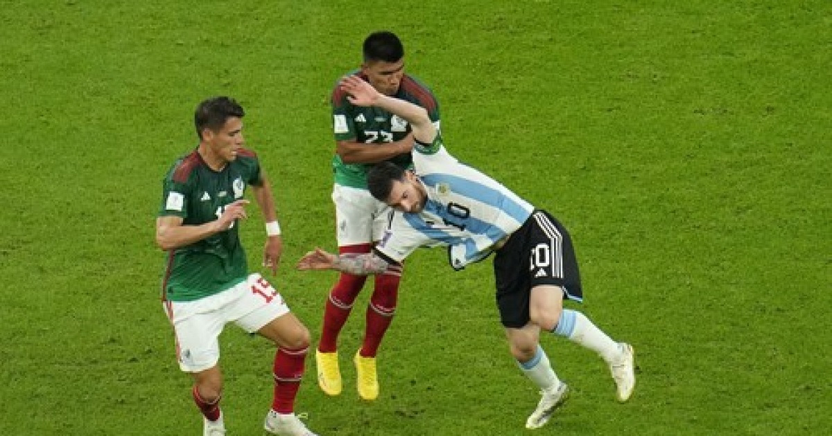 WCup Argentina Mexico Soccer