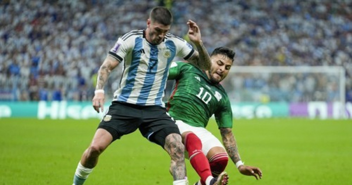 WCup Argentina Mexico Soccer