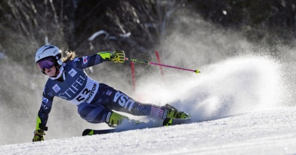WCup Women Giant Slalom Skiing