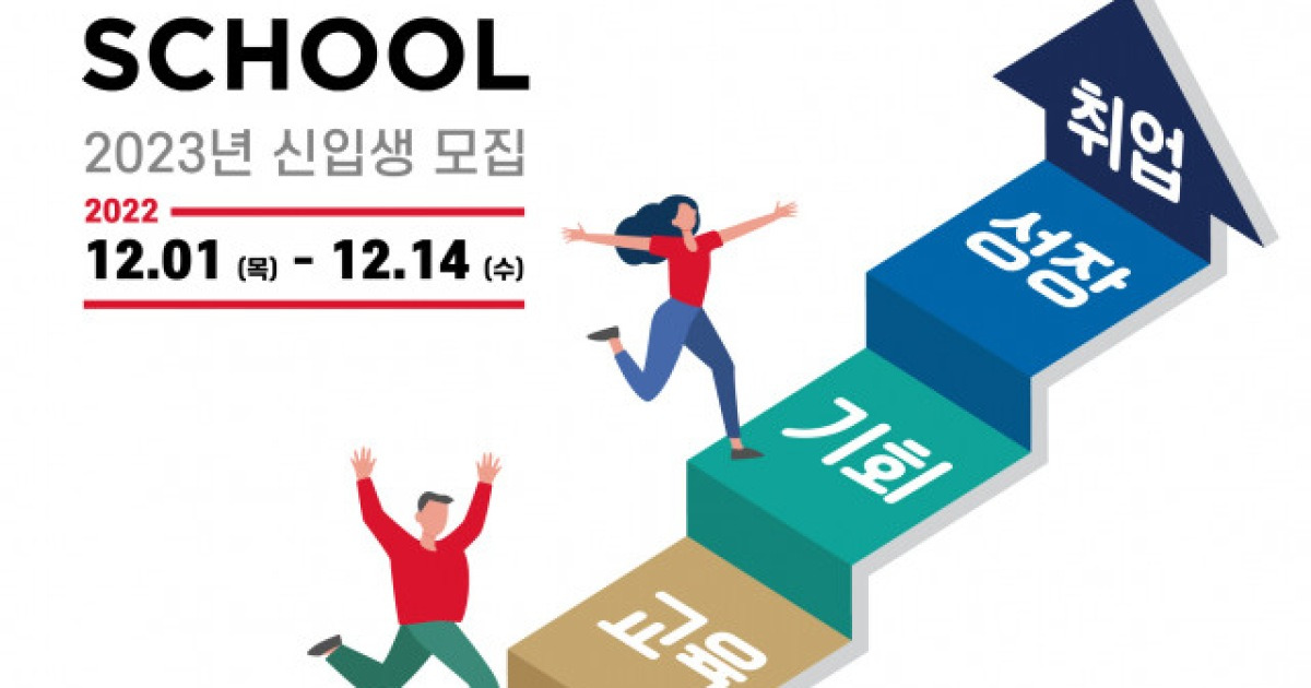“12월 1일부터 14일까지” 청년 자립 돕는 직업교육 SK 뉴스쿨, 2023년도 신입생 모집