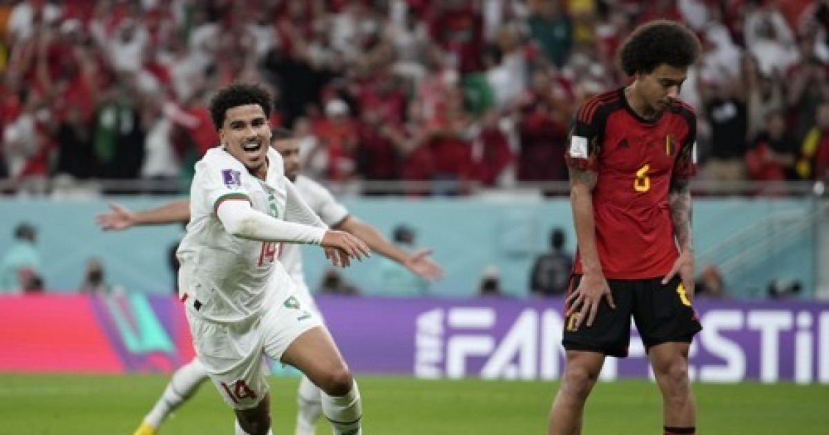 WCup Belgium Morocco Soccer