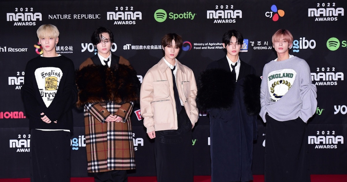 TXT '2022 MAMA 참석'[★포토]