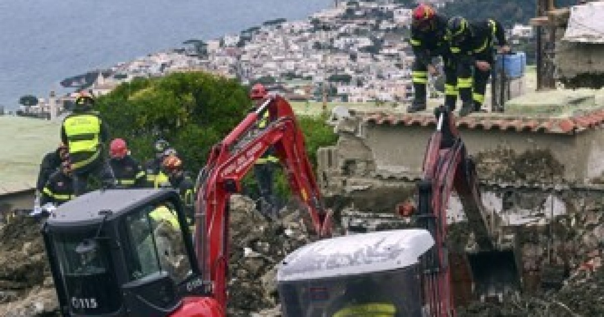 ITALY ISCHIA LANDSLIDE