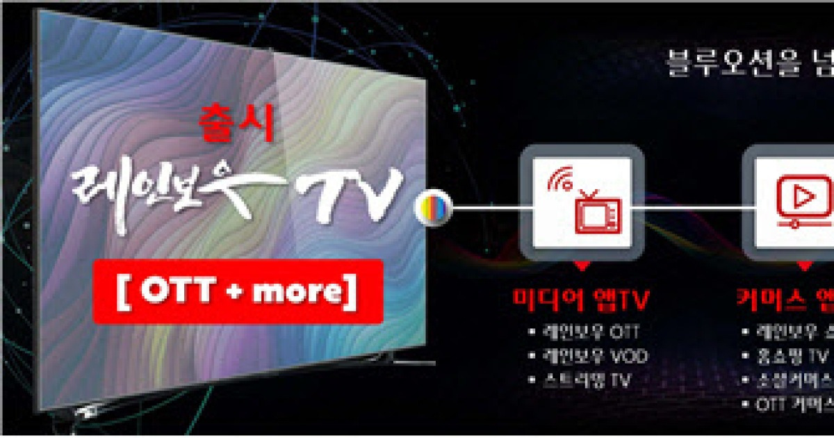 CMB, 레인보우TV 출시…"케이블 넘어 로컬멀티플랫폼으로"