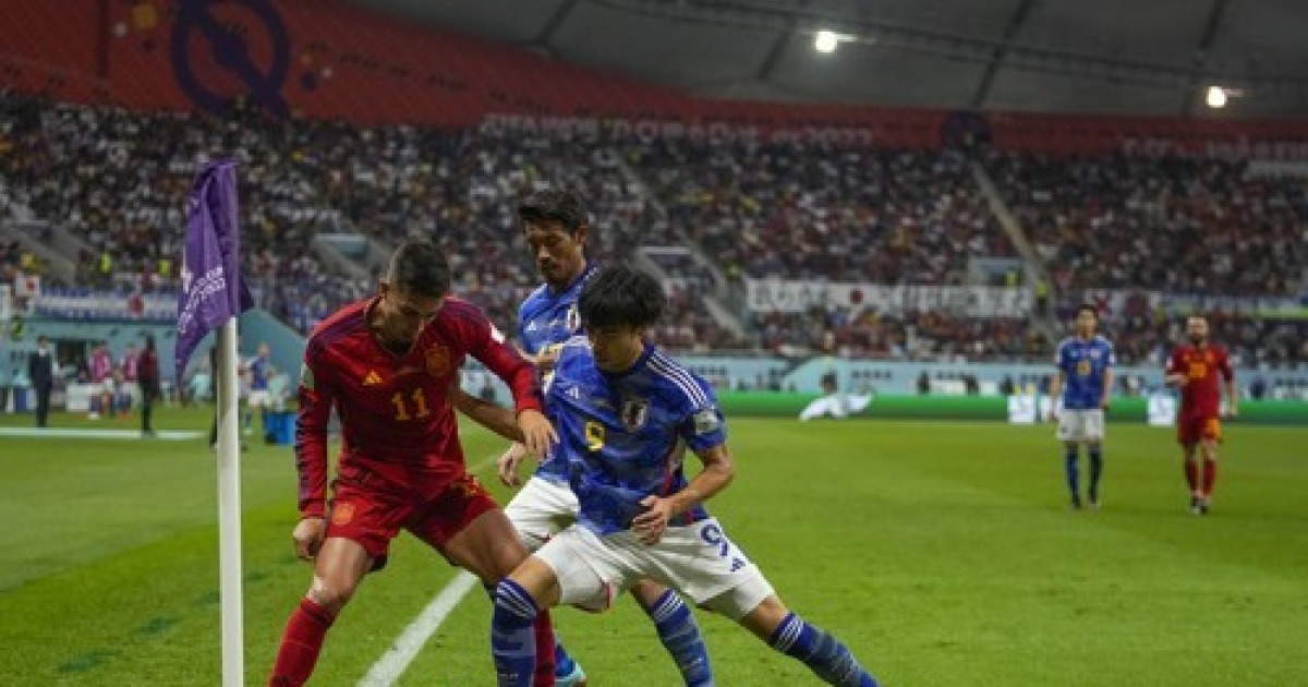 WCup Japan Spain Soccer