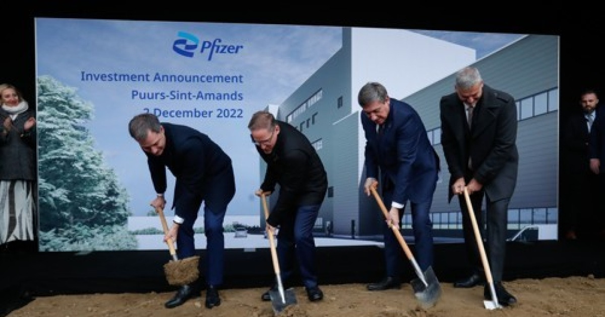 BELGIUM PFIZER INVESTMENT