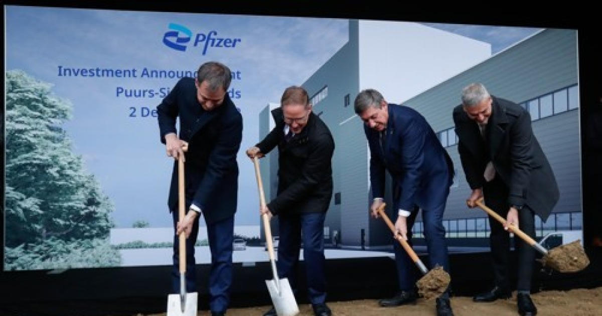 BELGIUM PFIZER INVESTMENT