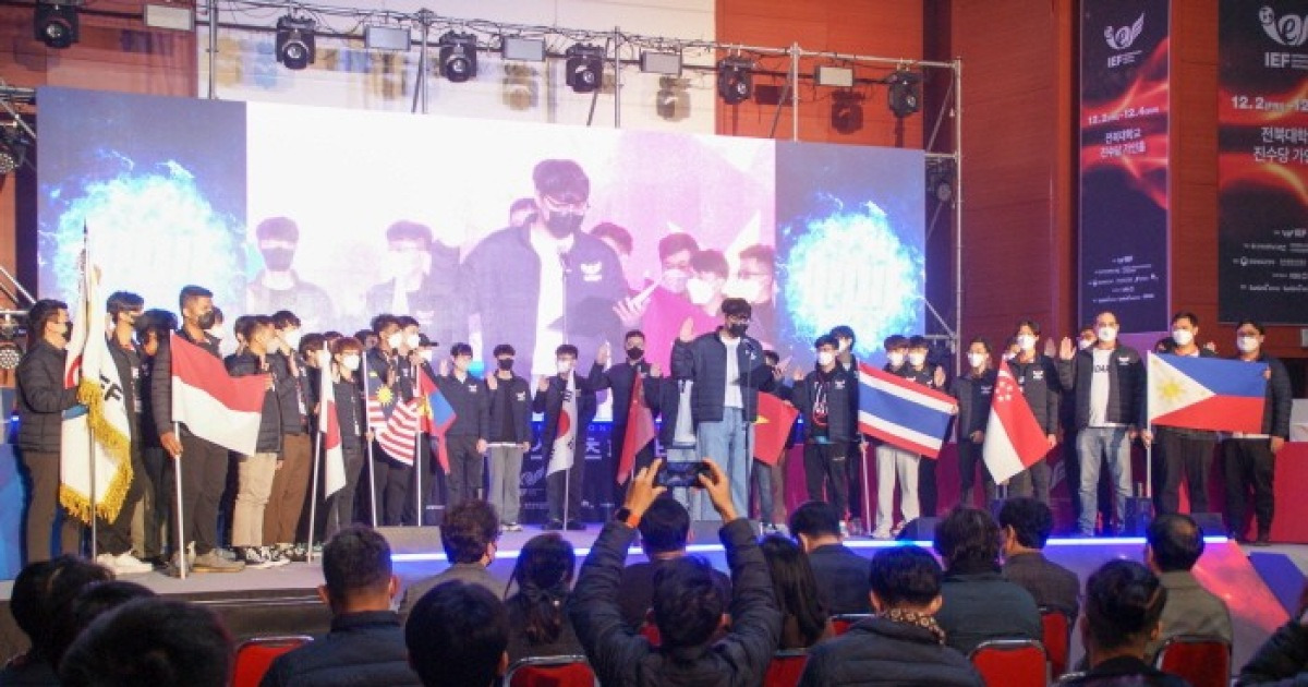 IEF 2022 IN 전주, 공식 개막…'전통예향-e스포츠' 융합의 시작