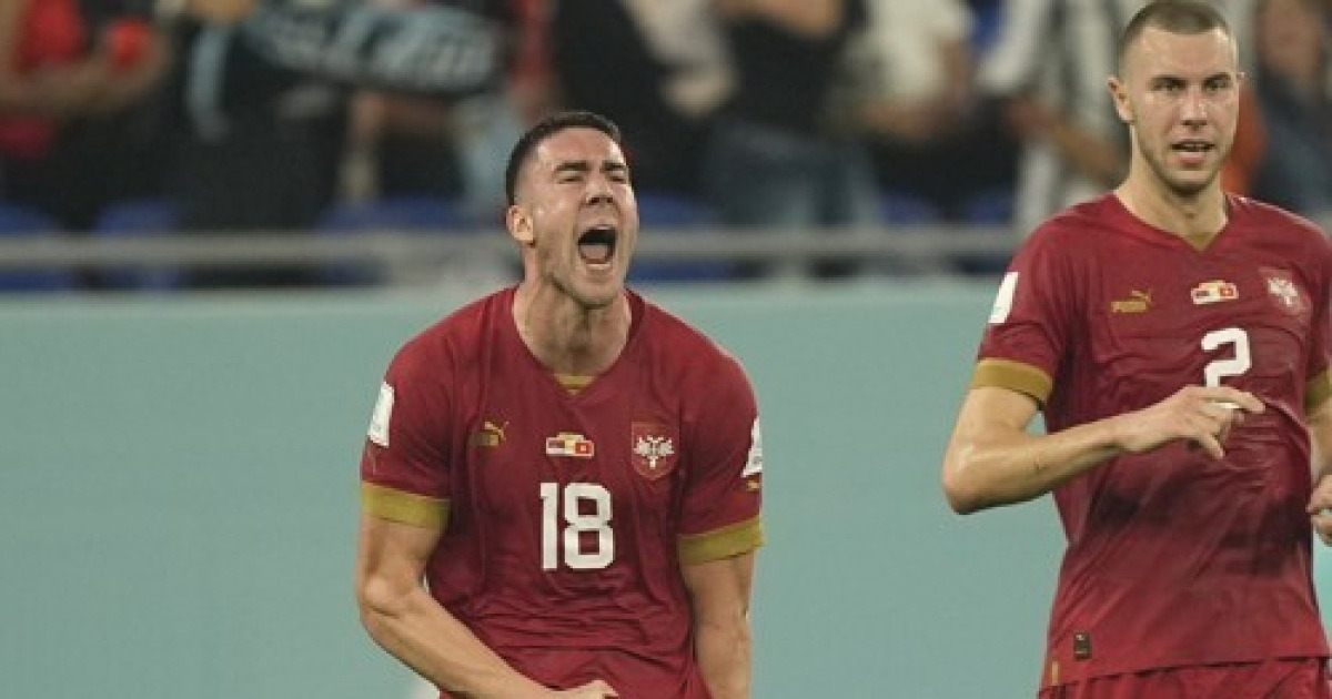 WCup Serbia Switzerland Soccer