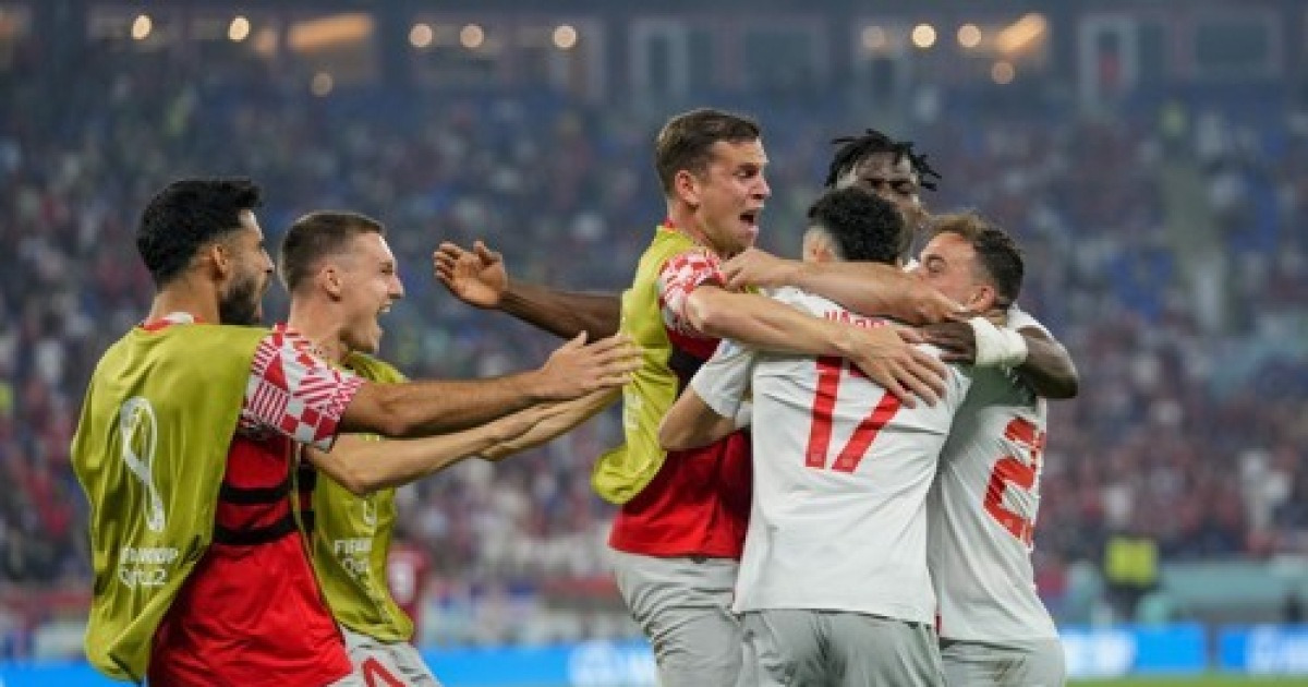 WCup Serbia Switzerland Soccer