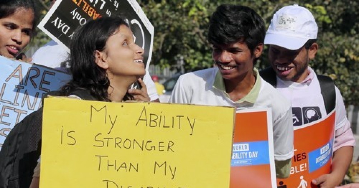 INDIA WORLD DISABLED DAY