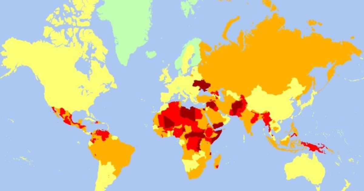전문가들이 밝힌 세상에서 가장 위험한 2023년 여행지는 어디?