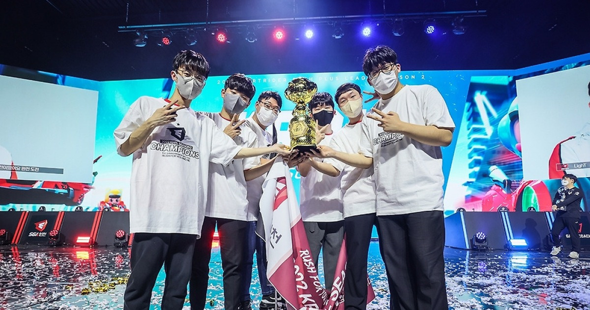 SGA, 2022 KRPL 시즌2 팀전 우승…개인전은 한종문