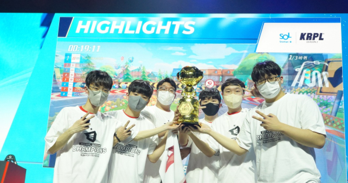 SGA 인천과 한종문, 2022 신한은행 SOL KRPL 시즌2 팀전 및 개인전 우승