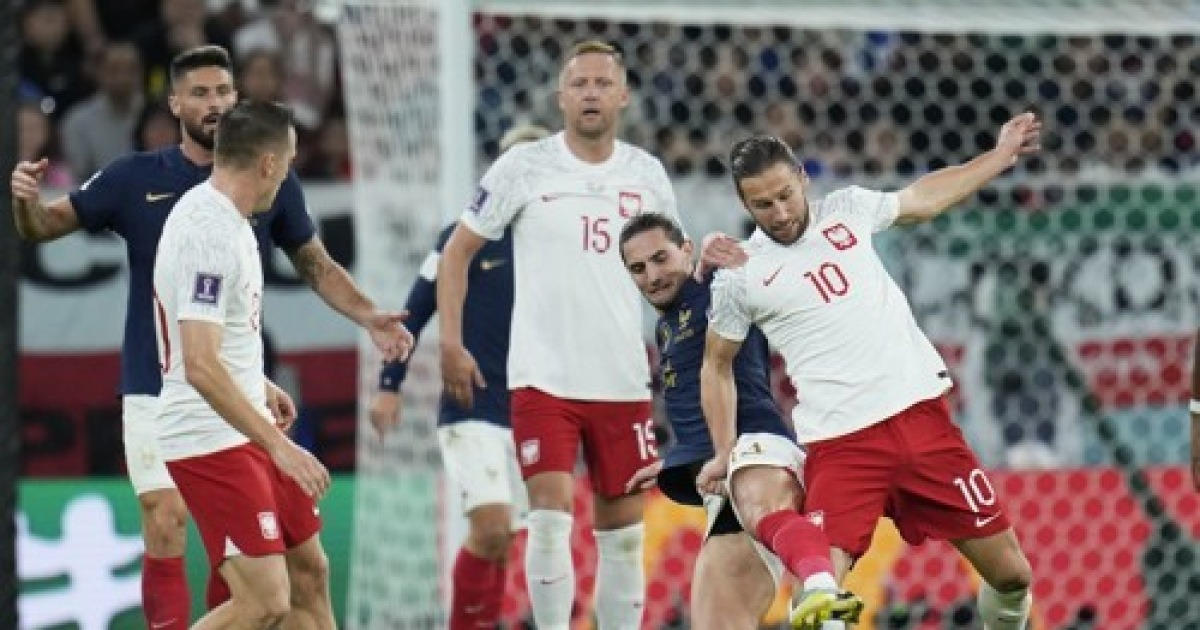 WCup France Poland Soccer