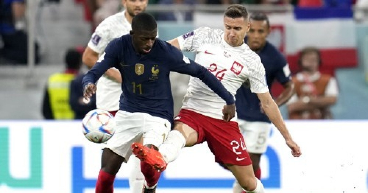 WCup France Poland Soccer