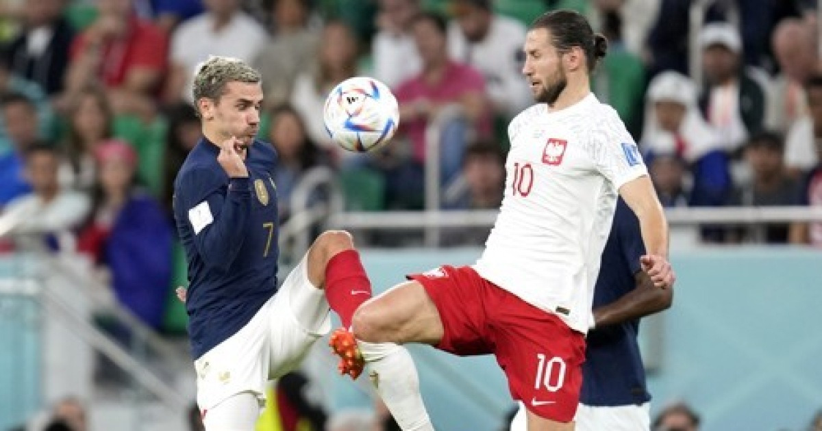 WCup France Poland Soccer