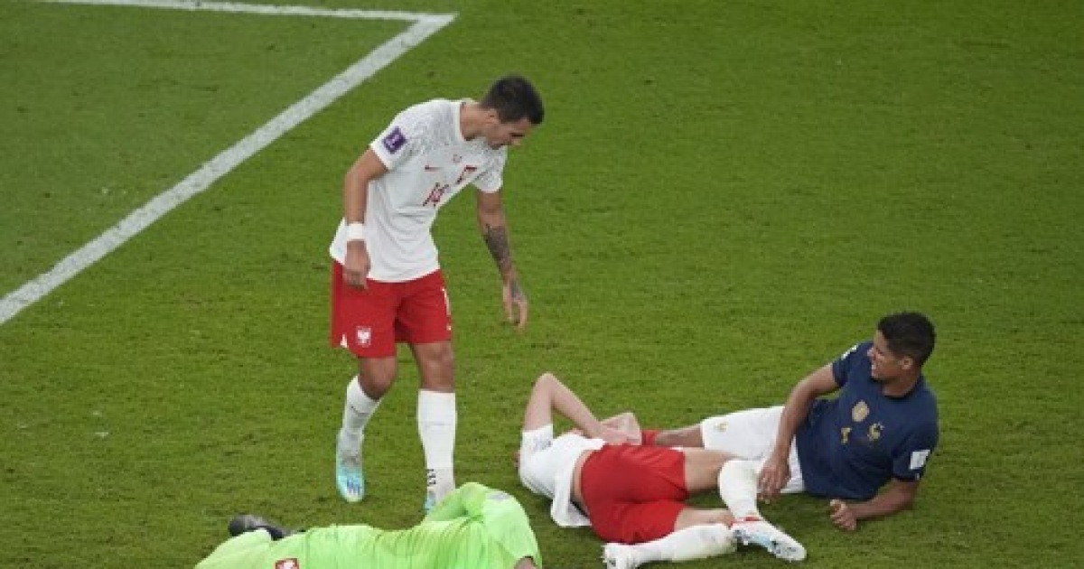 WCup France Poland Soccer