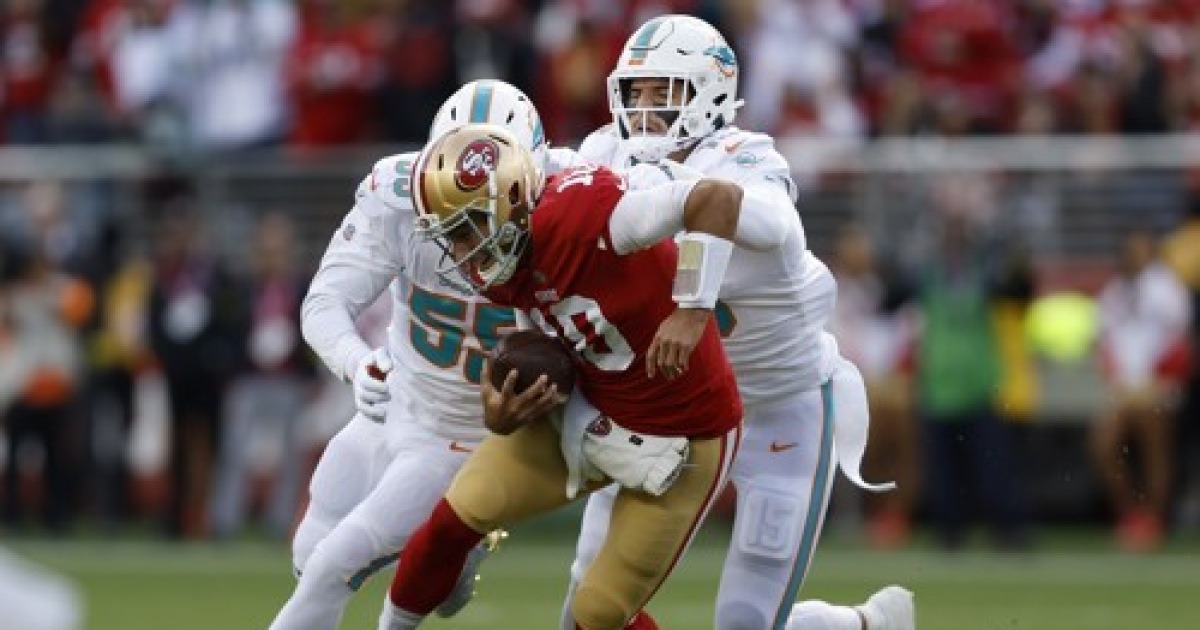 Dolphins 49ers Football