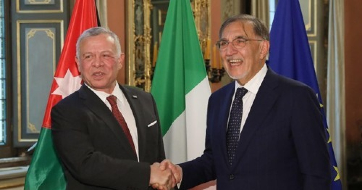 ITALY JORDAN DIPLOMACY