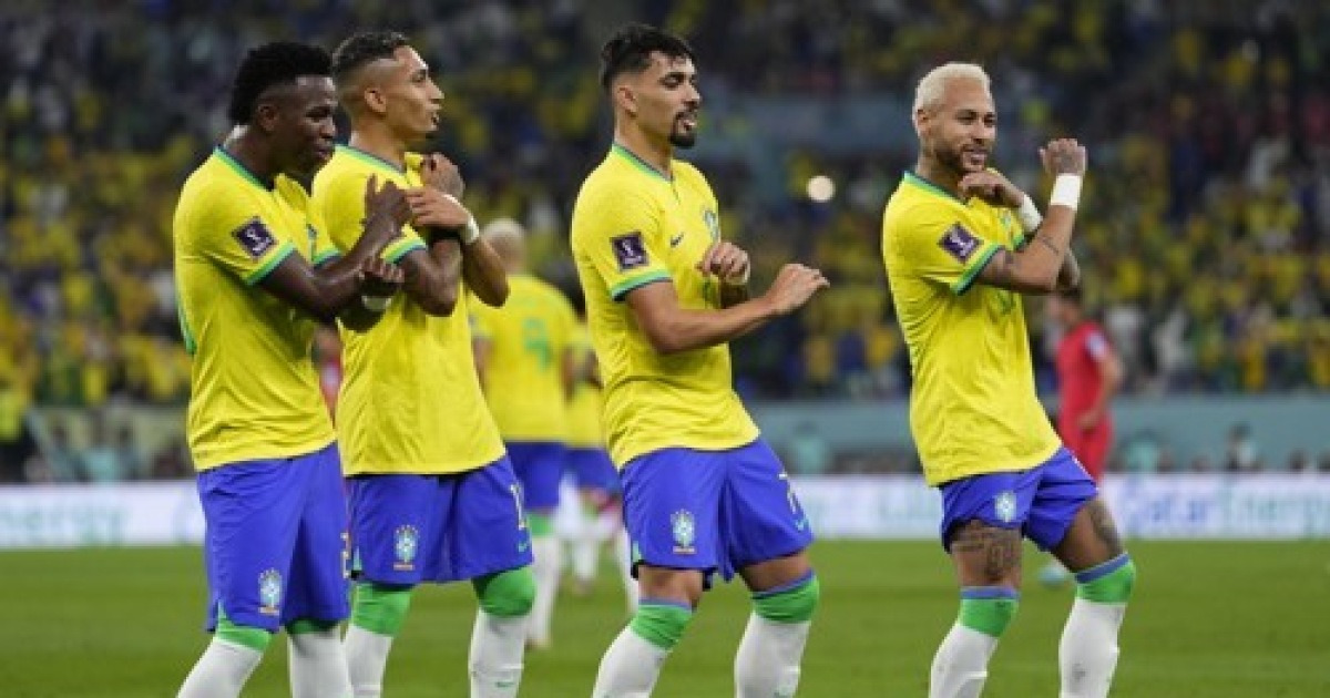 WCup Brazil South Korea Soccer