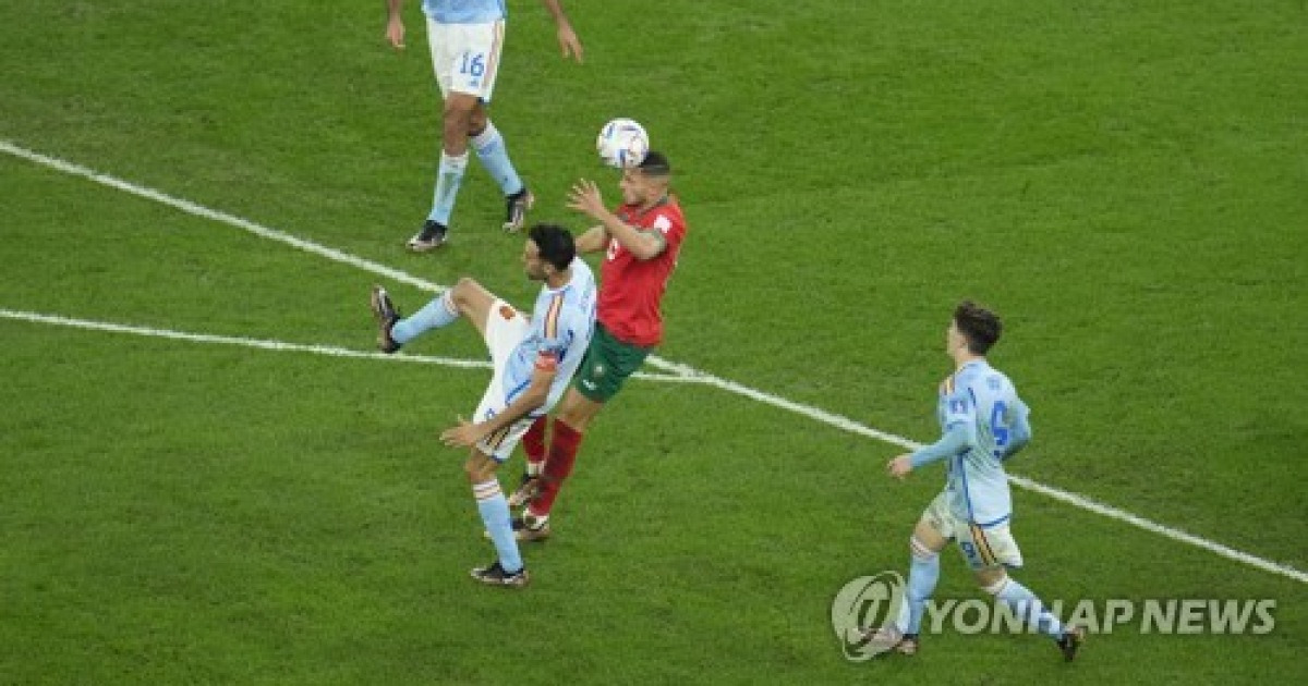 WCup Morocco Spain Soccer