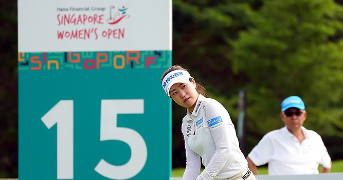[Ms포토]박민지 'LPGA 진출 발판으로 삼는다'