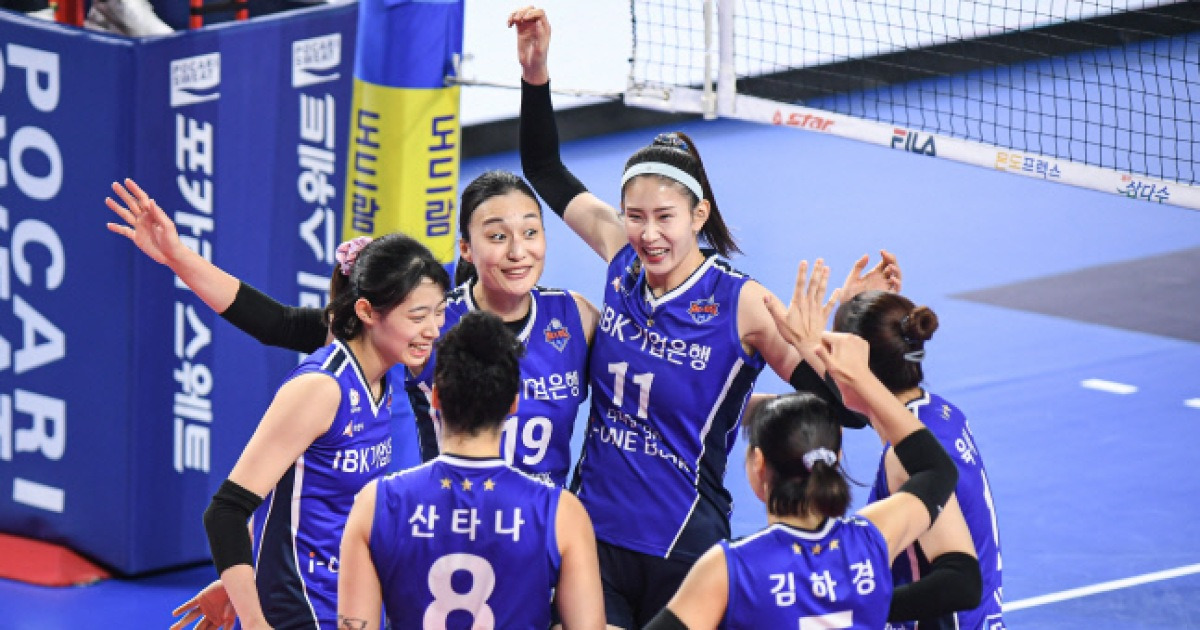 IBK기업은행, GS칼텍스 잡고 시즌 두 번째 2연승[현장리뷰]