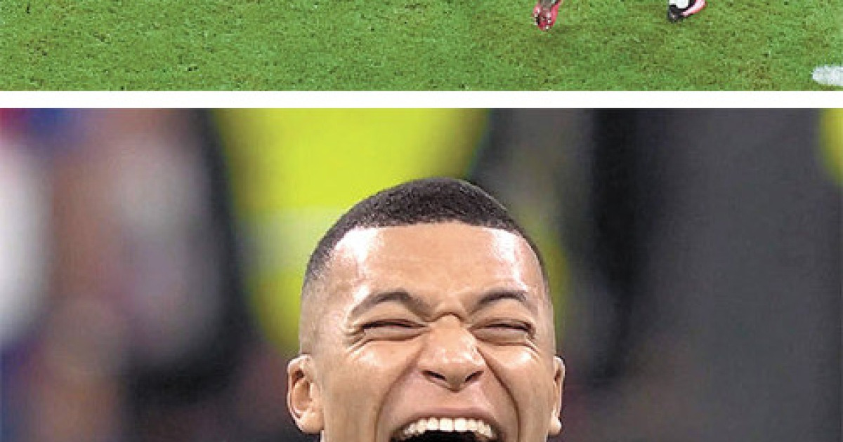 PK 하늘로 찬 케인… 음바페 함박웃음