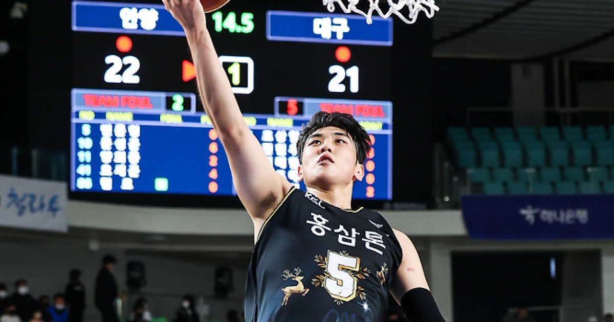 안양 KGC 1위 질주 주역 변준형, 프로농구 2라운드 MVP 선정