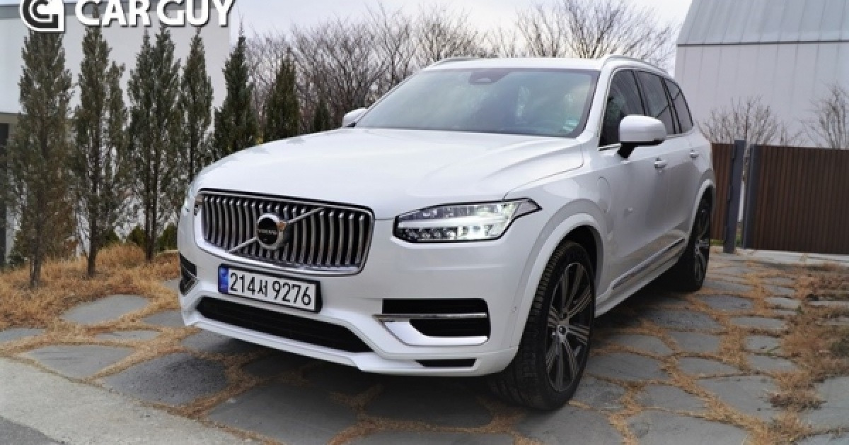 [500km시승기] 1억이 아깝지 않다...압도적 승차감 볼보 XC90 T8 | 카가이