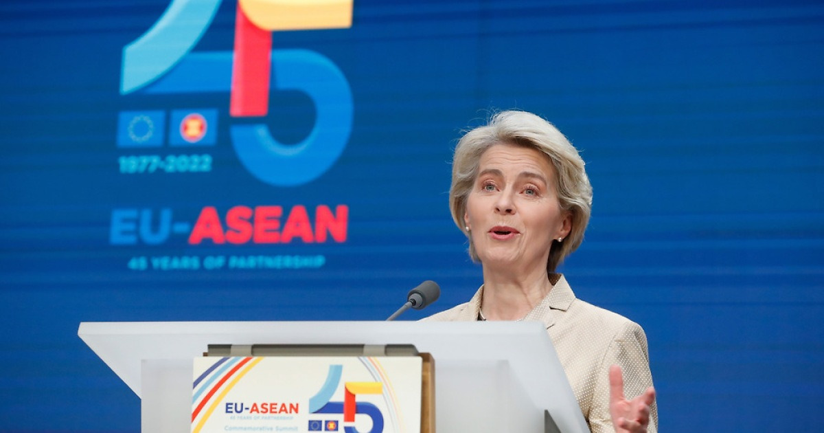 EU, 2027년까지 아세안에 13조원 투자