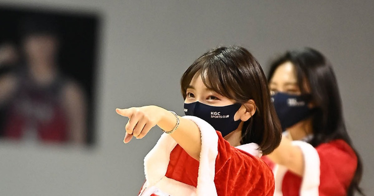 KGC 치어리더 '단발 요정'[엑's HD포토]