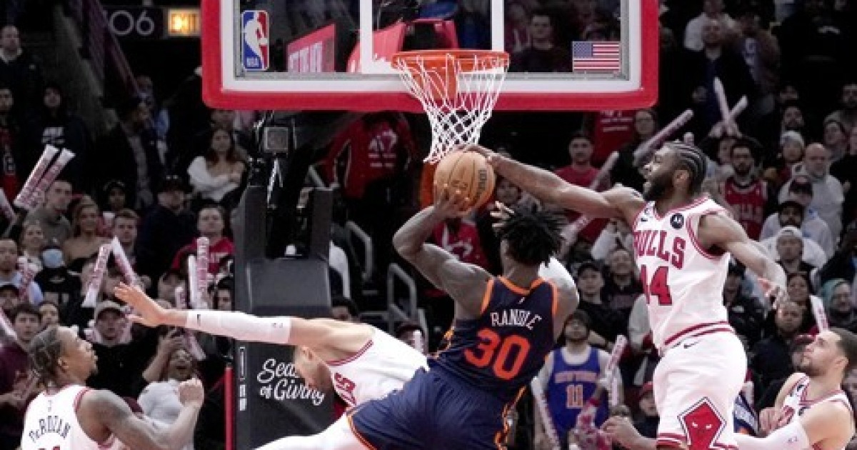 Knicks Bulls Basketball