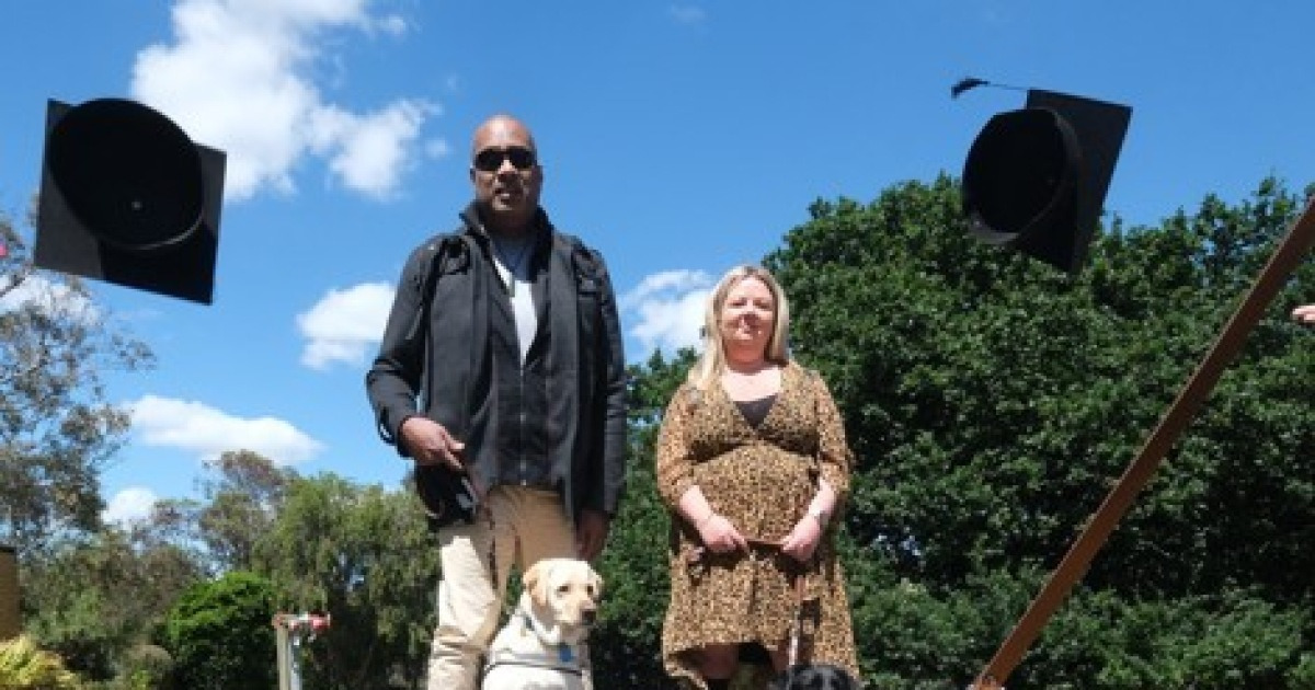 AUSTRALIA ANIMALS GUIDE DOGS GRADUATION