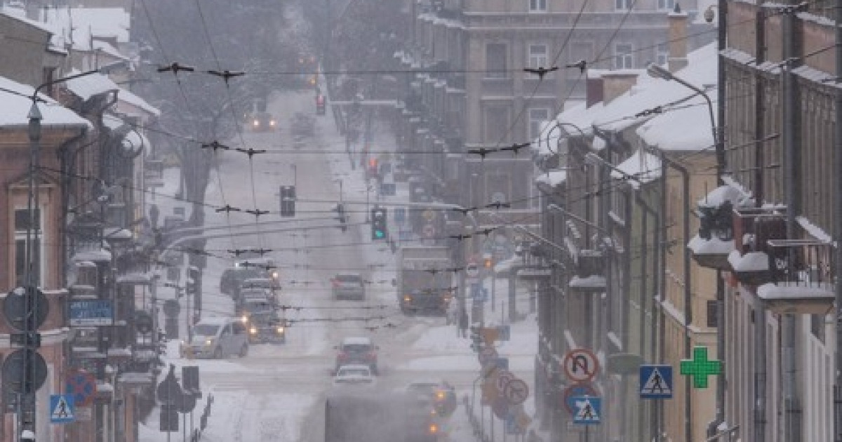 POLAND WEATHER SNOW