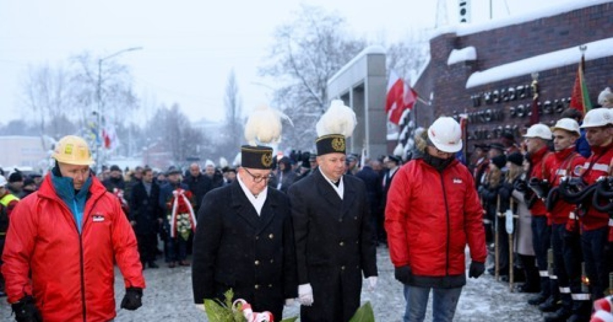 POLAND 41ST ANNIVERSARY OF THE WUJEK MINE PACIFICATION