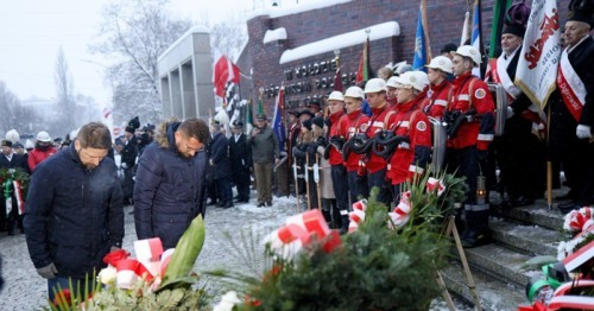POLAND 41ST ANNIVERSARY OF THE WUJEK MINE PACIFICATION