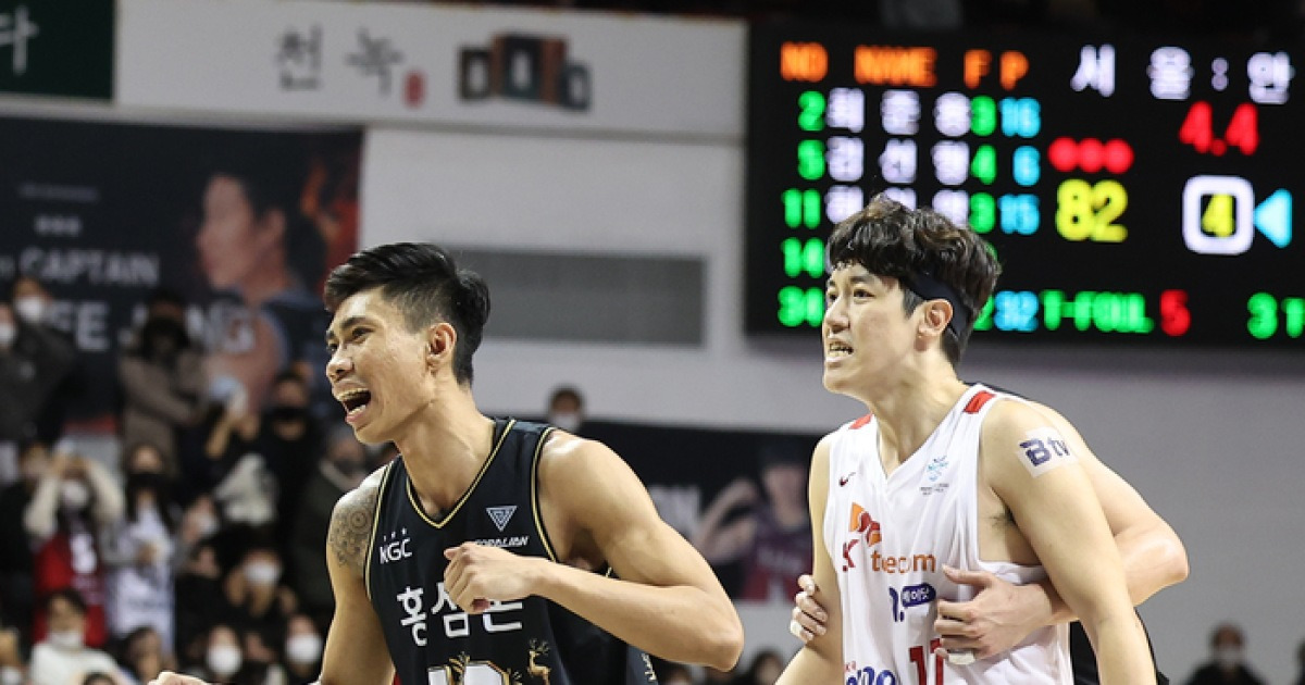 자유투 1개가 가른 승부···KGC, SK에 1점차 석패