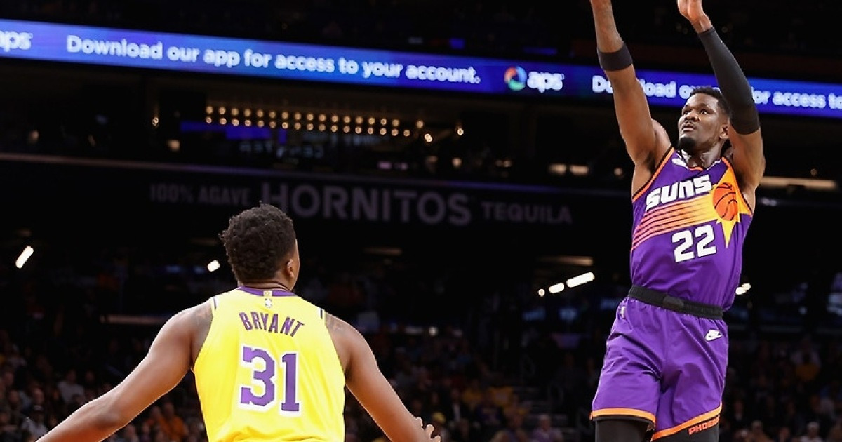 '에이튼 21P-11R' 피닉스, 르브론·AD 빠진 LA 레이커스 대파