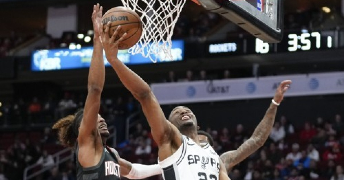 Spurs Rockets Basketball